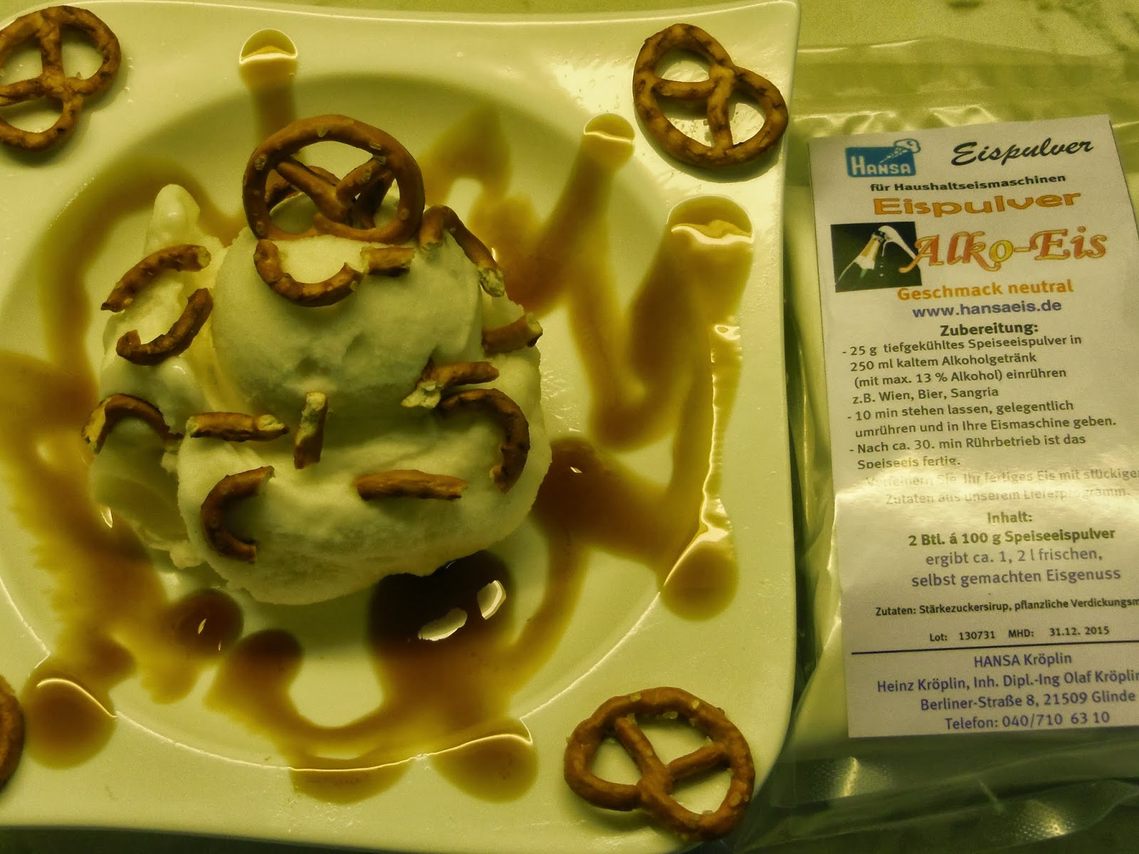 Eis selber machen mit der Haushaltseismaschine: Tag der offenen Tür