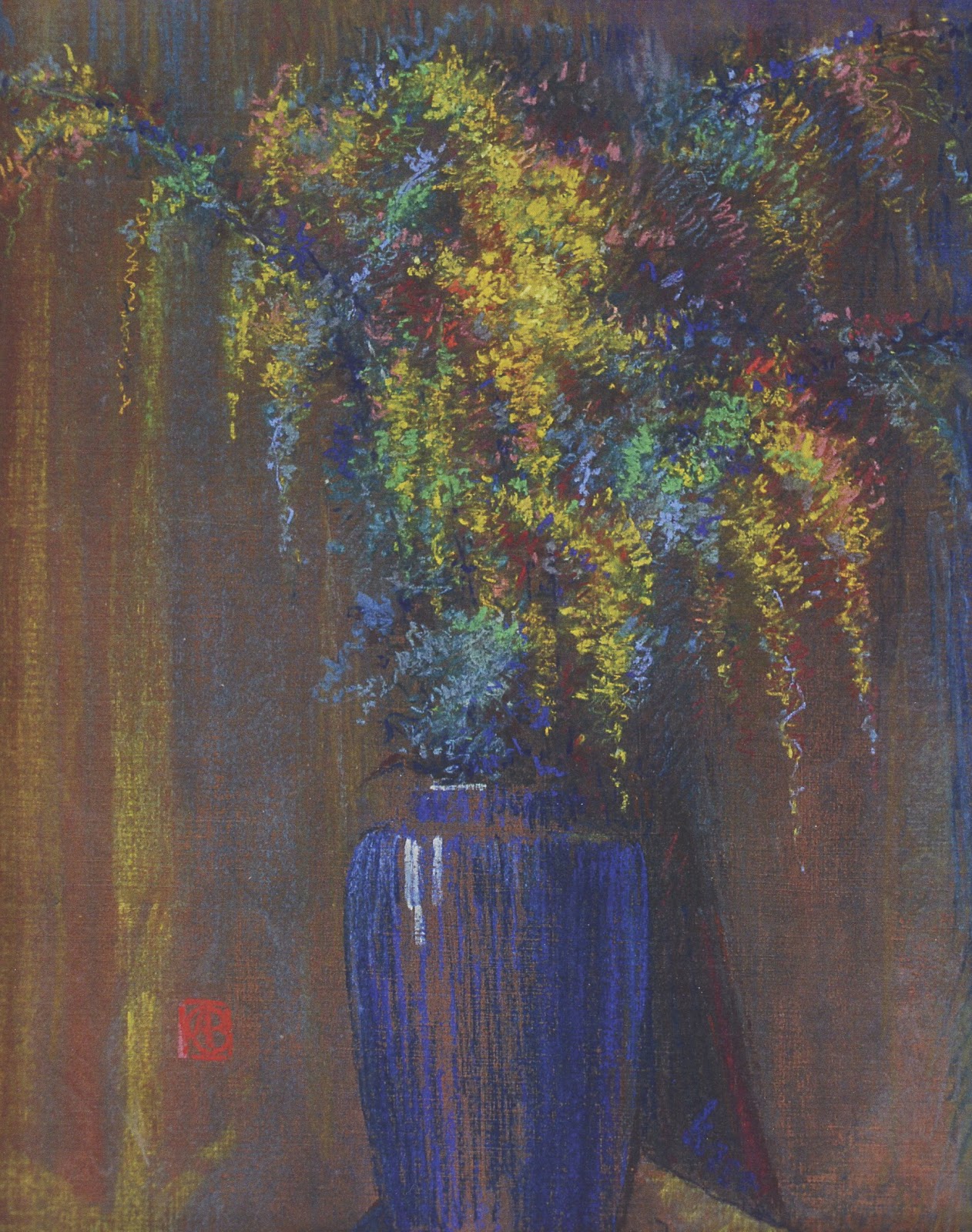 THE BLUE LANTERN: The Late Flowers Of Leon Dabo