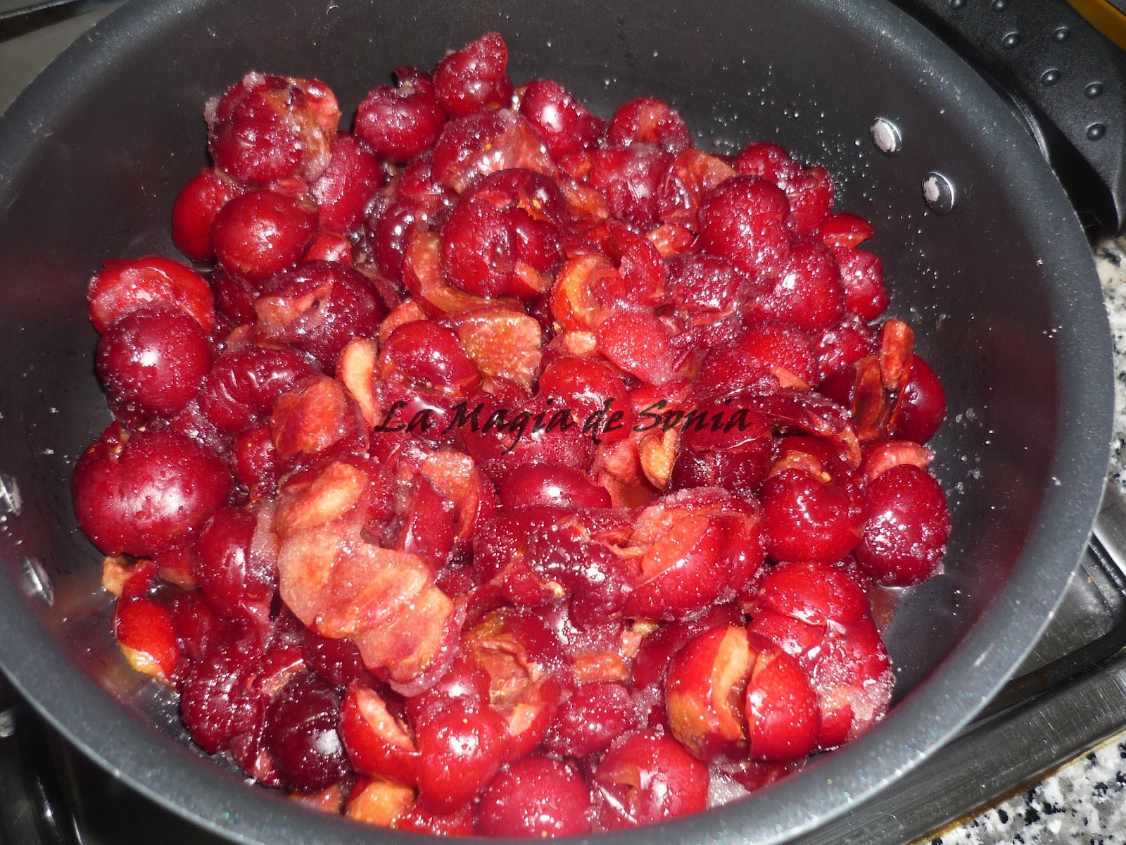 La Magia de Sonia: Mermelada Casera de Cerezas.