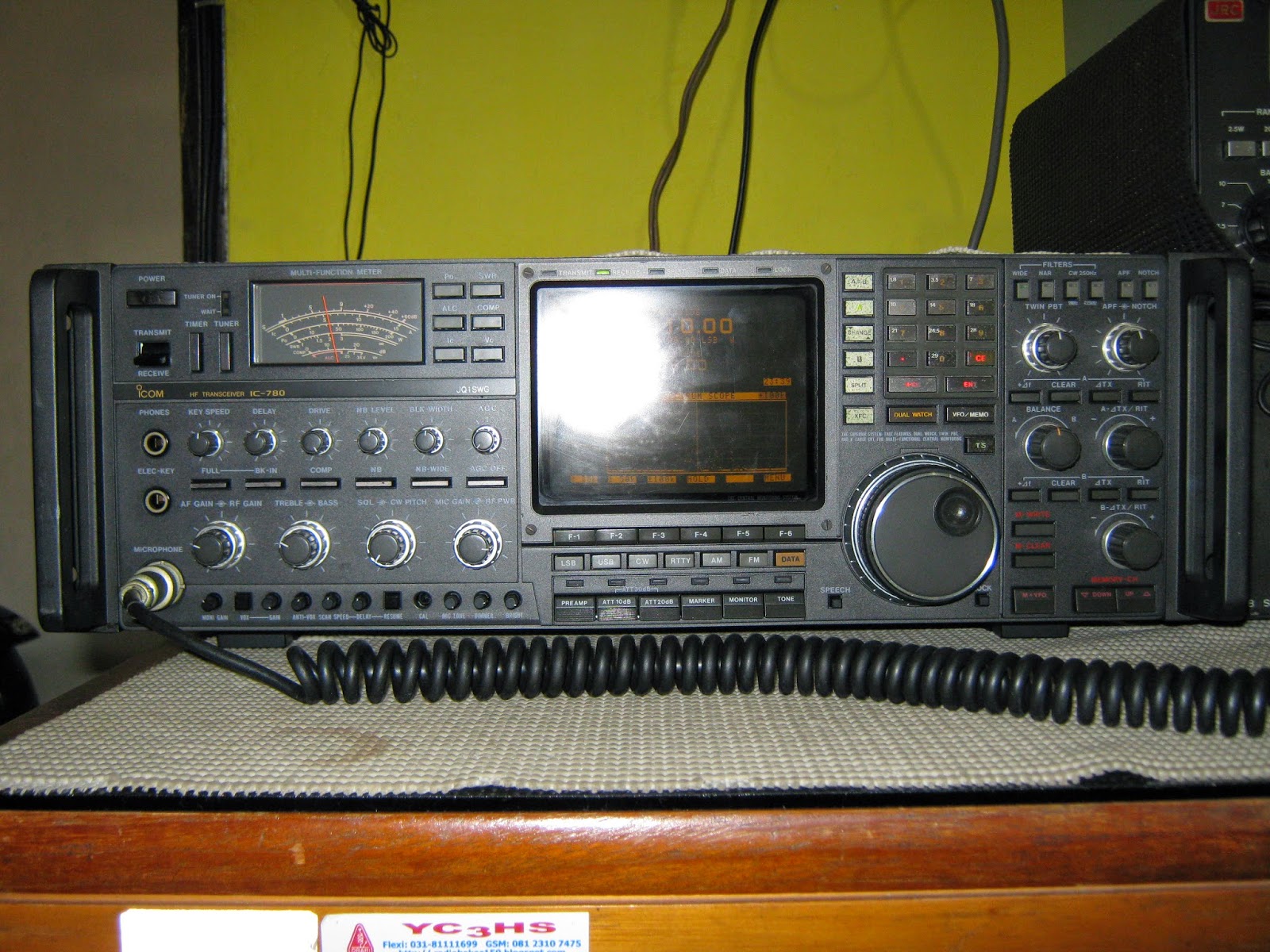 GERNAR ELEKTRONIK: ***SUDAH TERJUAL***ICOM IC-780 SUDAH SELESAI ...