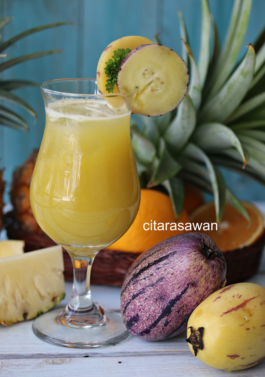 Jus Apple Cameron dan Nenas ~ Resepi Terbaik