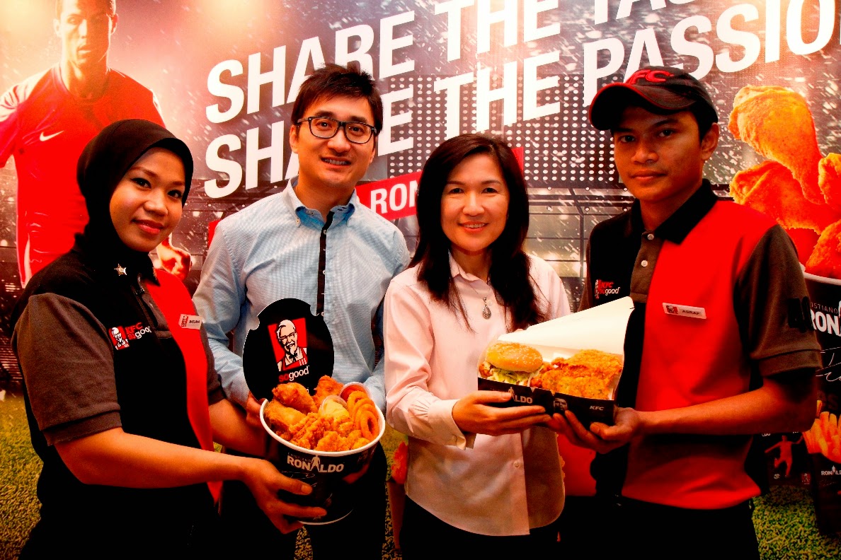 CRISTIANO RONALDO CELEBRATES THE FOOTBALL SEASON WITH KFC’s ALL NEW ...