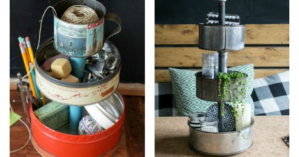 10 of the Best DIY Tiered Tray and Organizer Ideas | Little House of ...