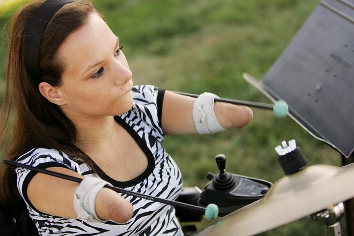 Girl without arms or legs fails cheerleader tryouts. Guess what happens ...