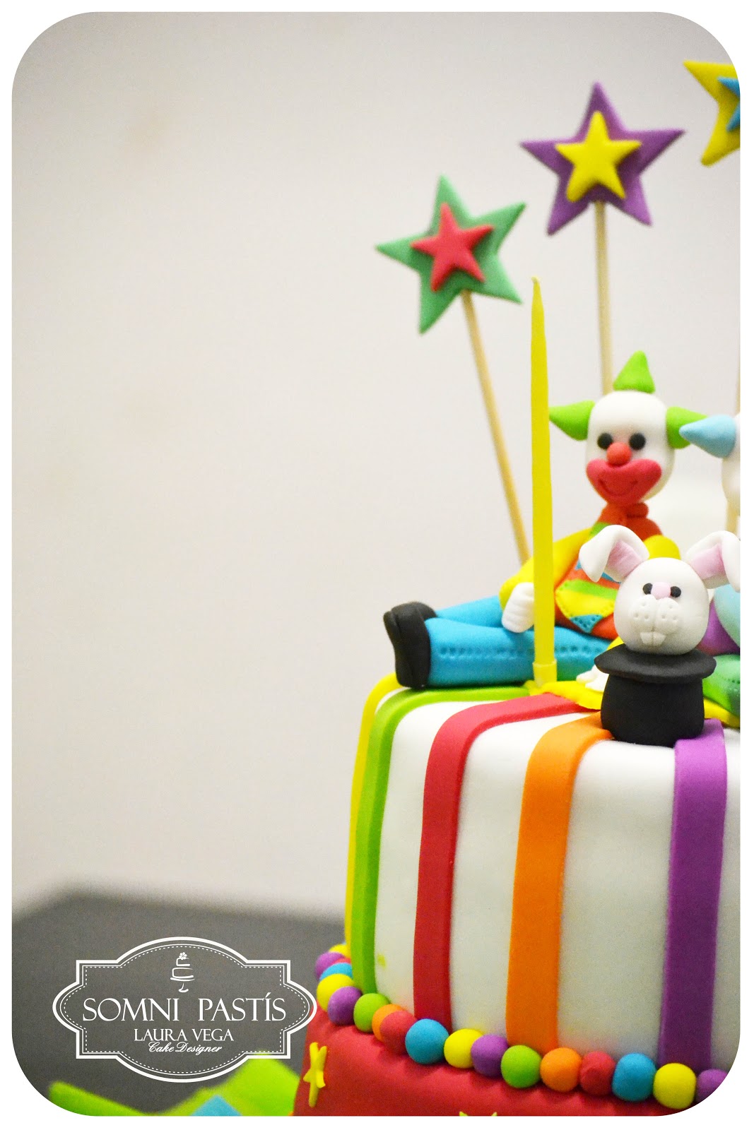 Somni Pastís: Pastel de Payasos (Clowns cake)