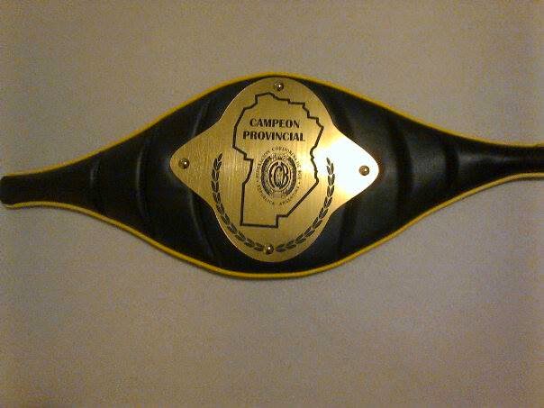 FEDERACIÓN CORDOBESA DE BOX: F.C.B.: CINTURONES DE CAMPEÓN OFICIALES