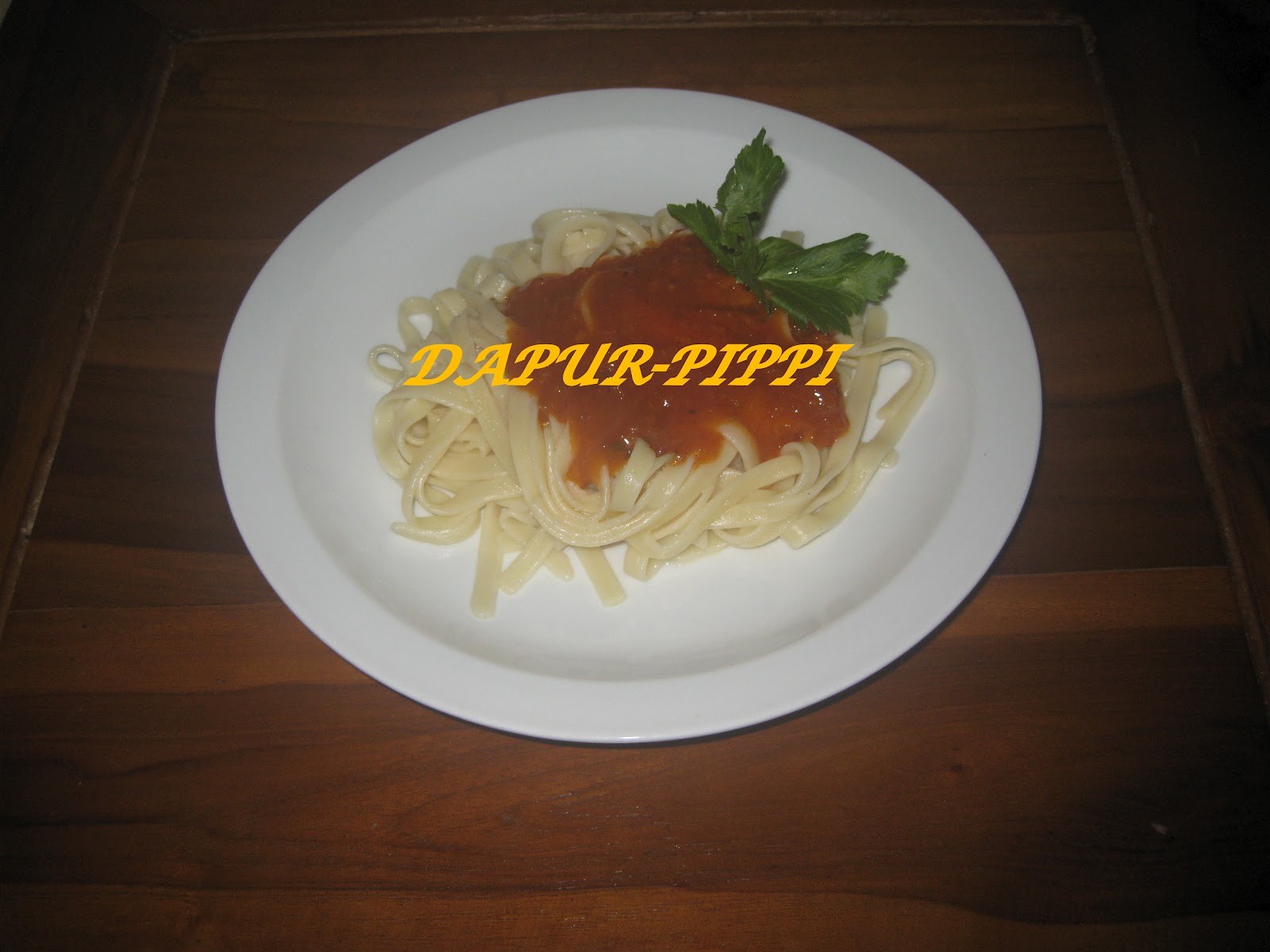 Dapur Pippi: Fettucini Saus Tomat