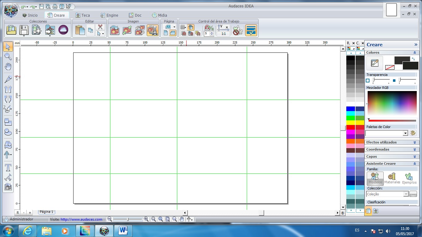 Audaces IDEA: Herramientas del programa Audaces IDEA