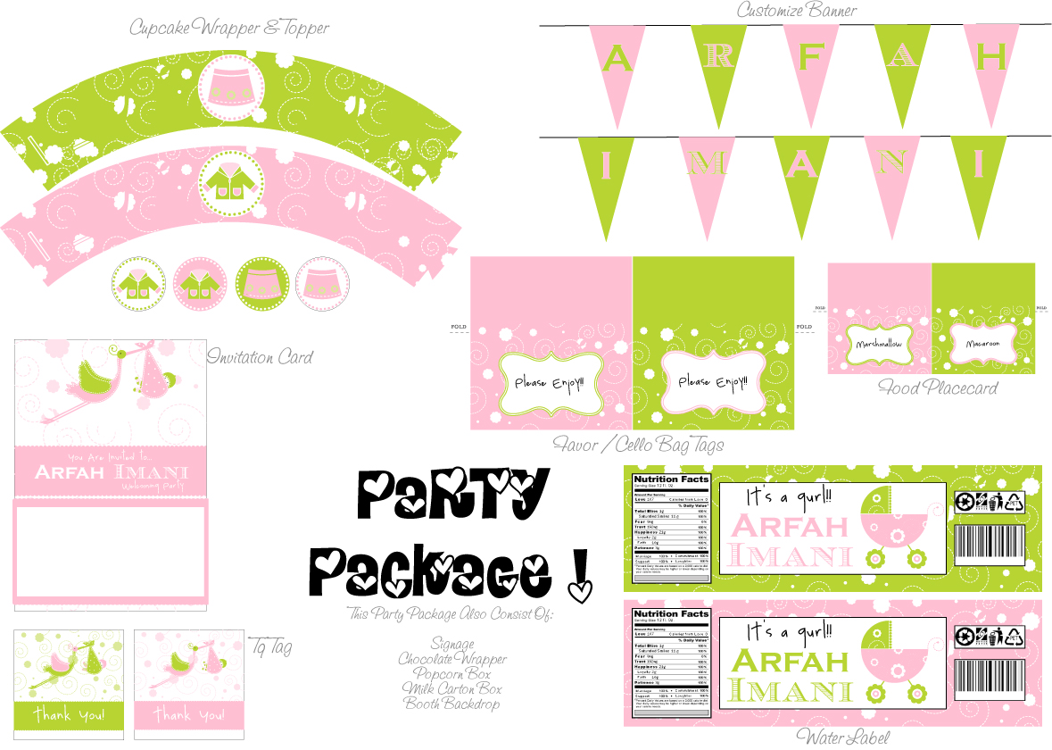 Zafyan Design...: .: PaRTy PaCKaGe :. ~DIY only!~
