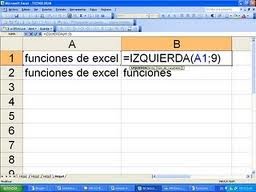 Microsoft Excel para dummies y otros: Principales Funciones