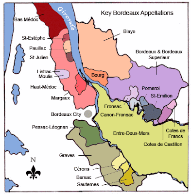 france: Map of Bordeaux City Pictures