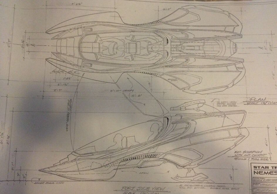 FLEETYARD STAR TREK modeling blog: Reman Scorpion Fighter