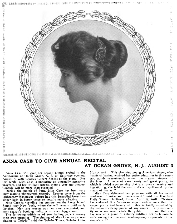 Gillette On Hillsborough: Anna Case Draws a Crowd