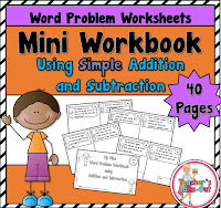 Mini Workbooks for Math and a Freebie from Each One | Teacher's Take-Out