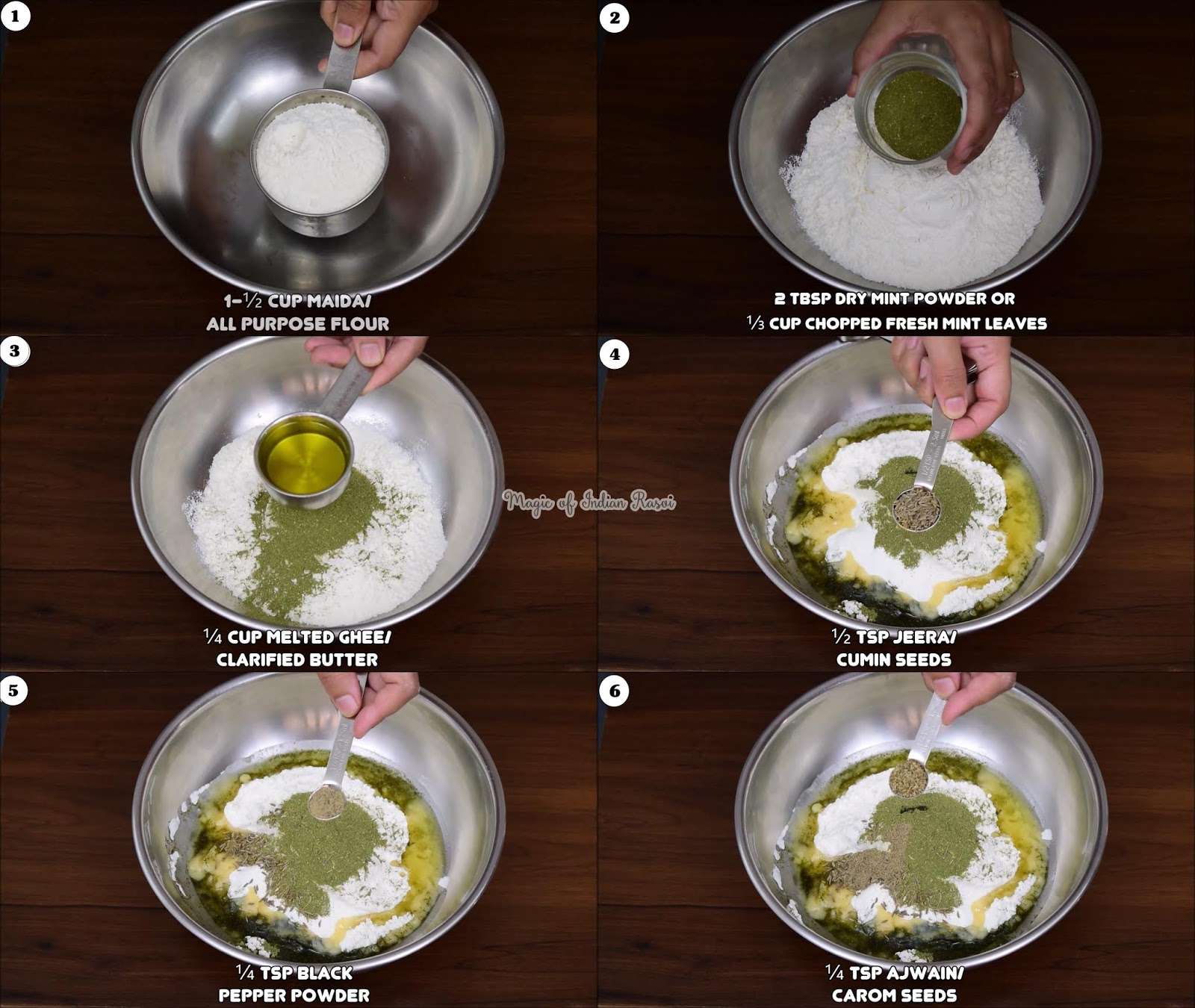 Pudina Mathri Recipe | Magic of Indian Rasoi