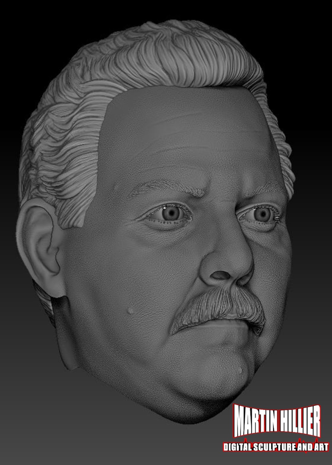 MARTIN HILLIER DIGITAL SCULPTURE AND ART - 1/6 SCALE ACTION FIGURE ...