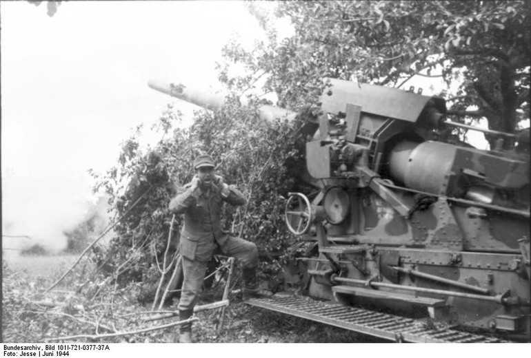 Оружие массового поражения: 210 мм тяжелая осадная пушка 21 cm Kanone 39