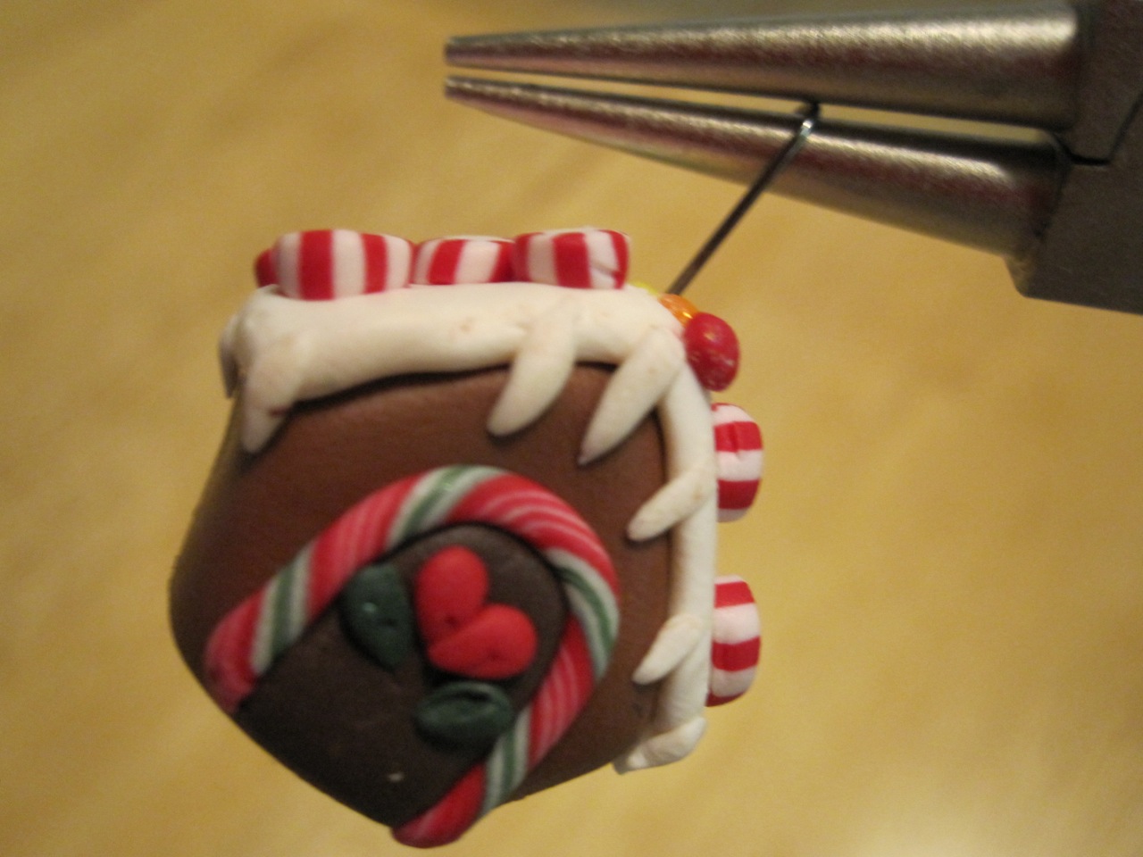 Creator's Joy: Polymer clay ornament tutorial: How to make Christmas ...