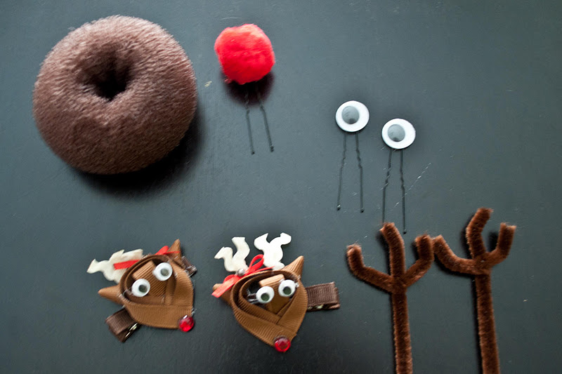 Princess Piggies: Holiday Hairstyles: Rudolph