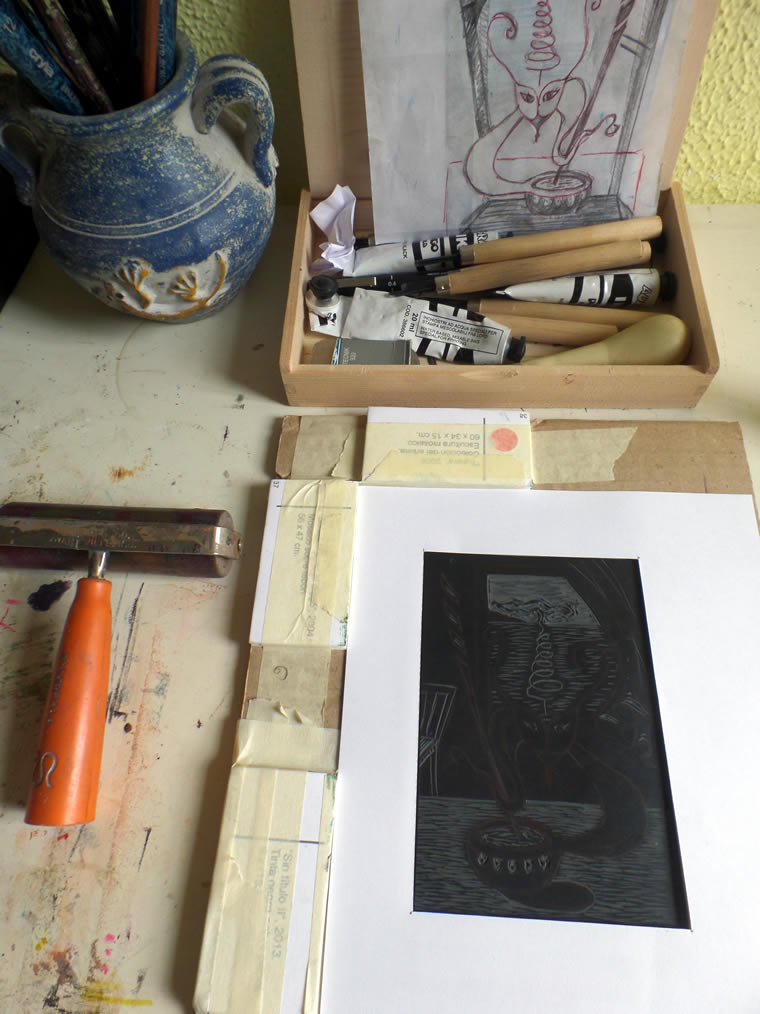 A Creative Journal of an Artist: Step-by-step four-color reduction ...