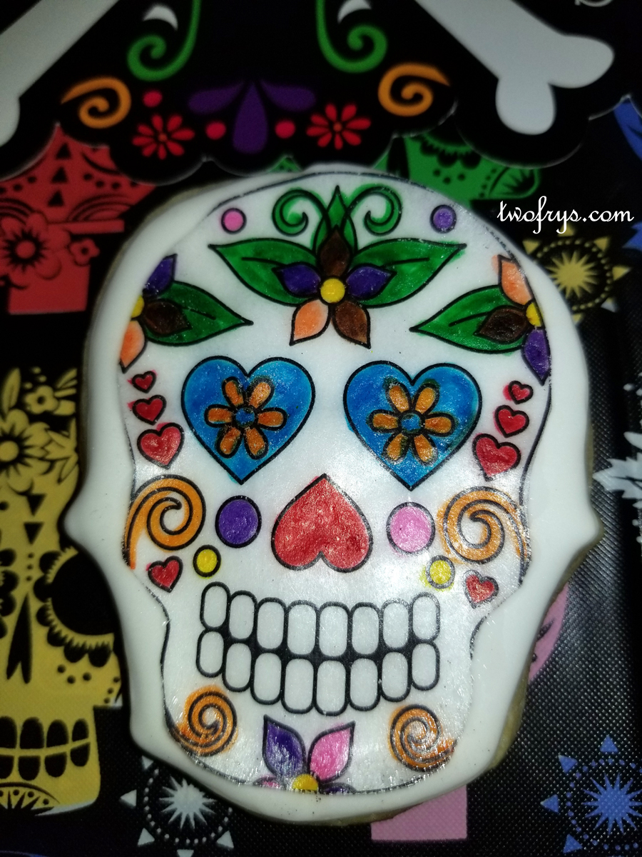 Two Frys: Sugar Skull Cookies