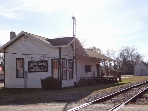 Walkabout With Wheels Blog: The Train Depot in Plains Georgia: Jimmy ...