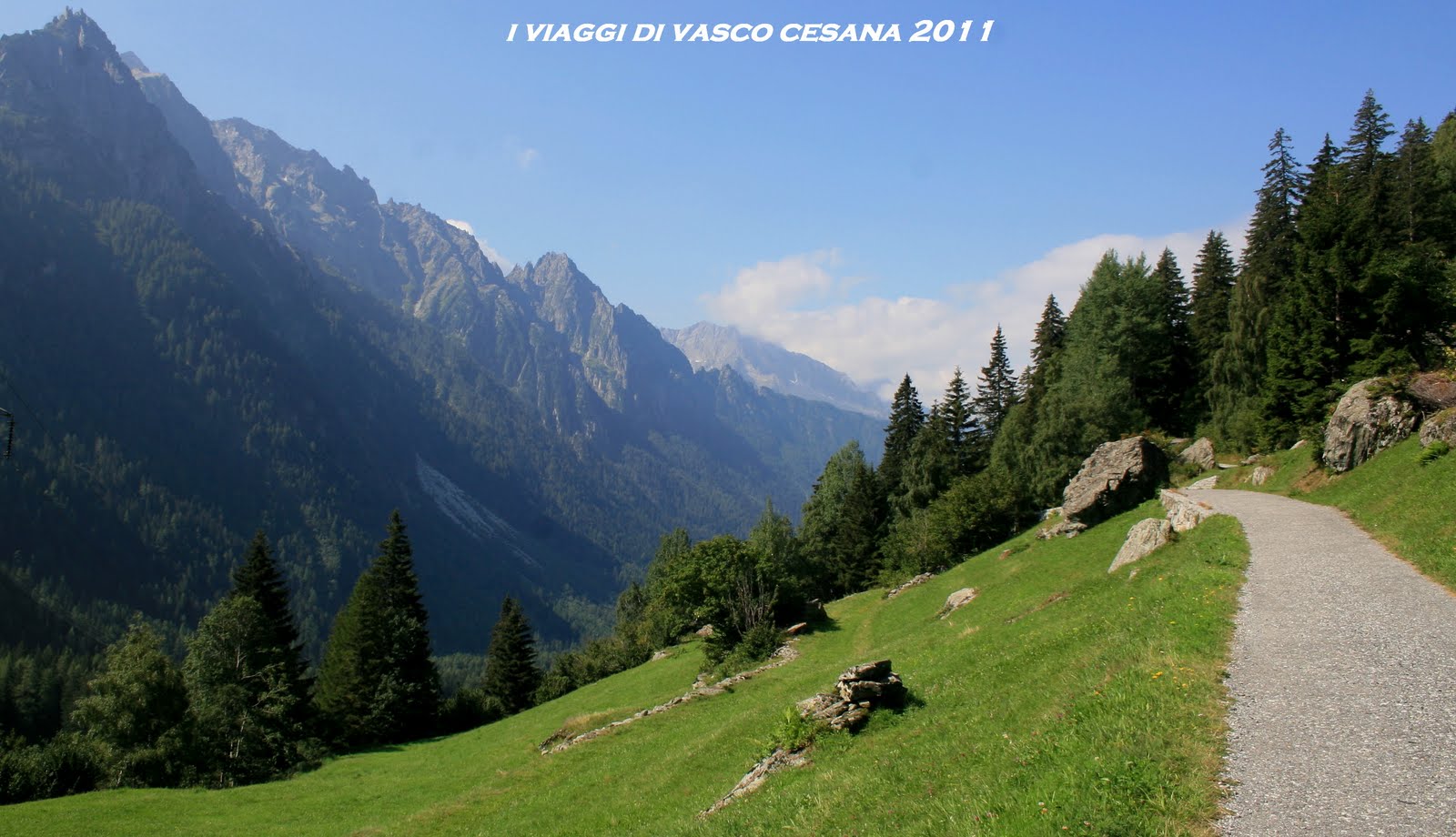 I viaggi di Vasco Cesana: Lungo il sentiero panoramico della Val Bregaglia