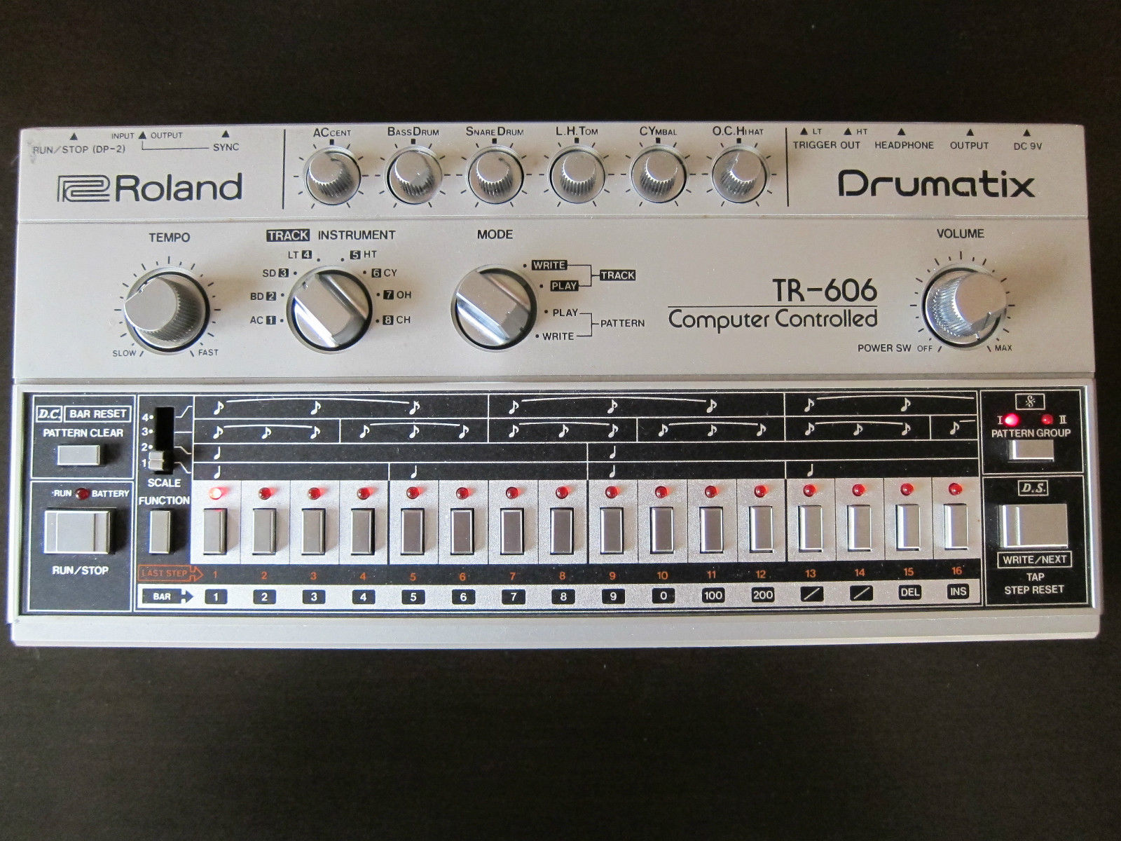 MATRIXSYNTH: Roland TR-606 Vintage Analog Drum Machine SN 259100 with ...