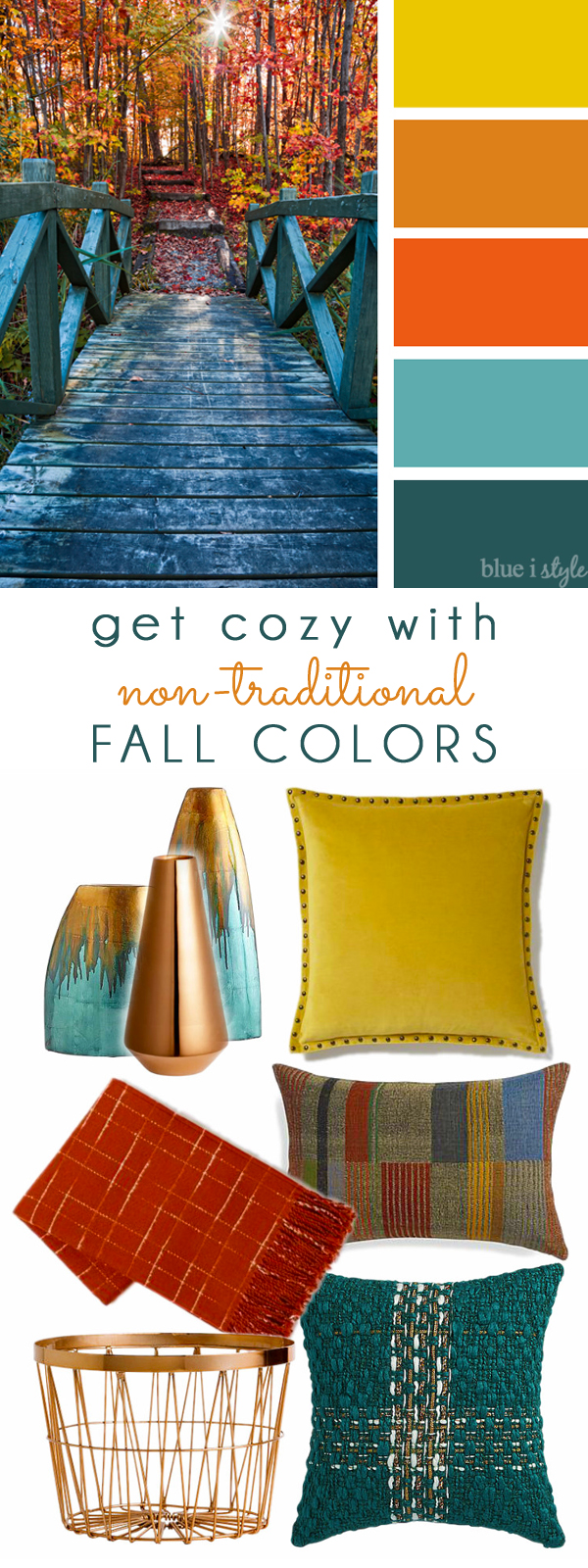 {decorating with style} Get Cozy with Non-Traditional Fall Colors: Part ...