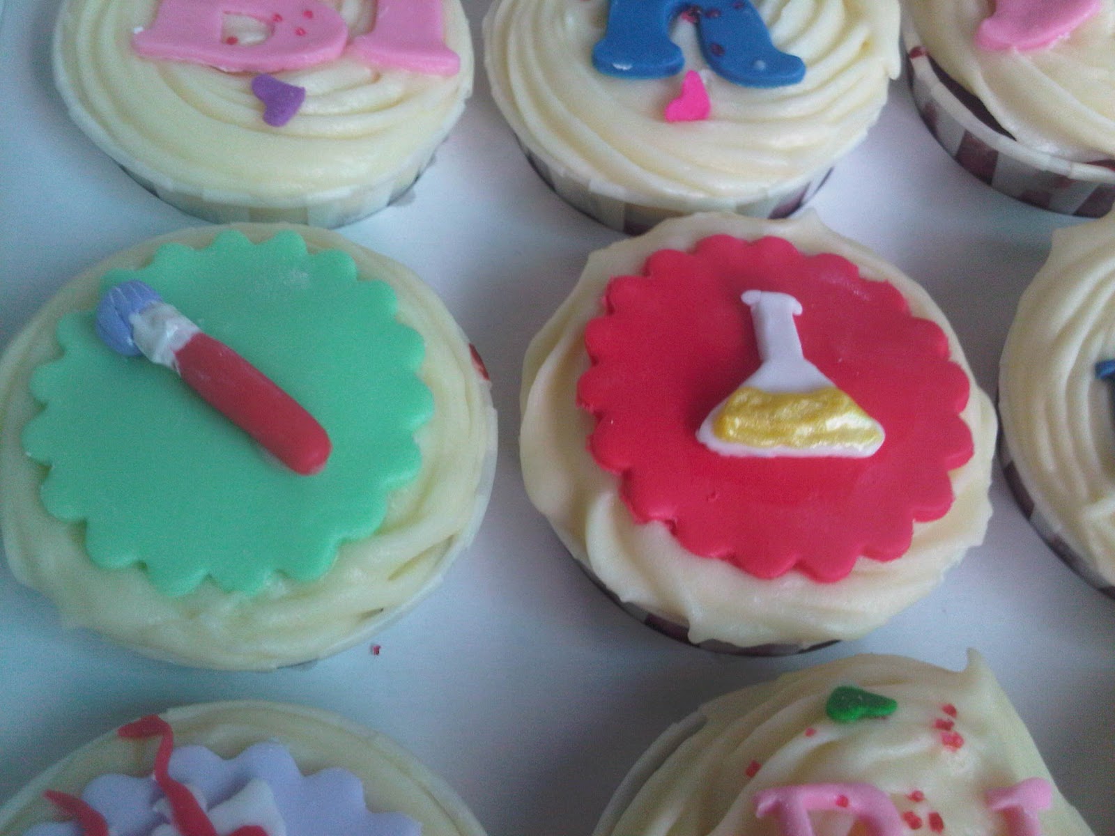 Baked By Umi: Hospital Lab Technologist Themed Cupcakes