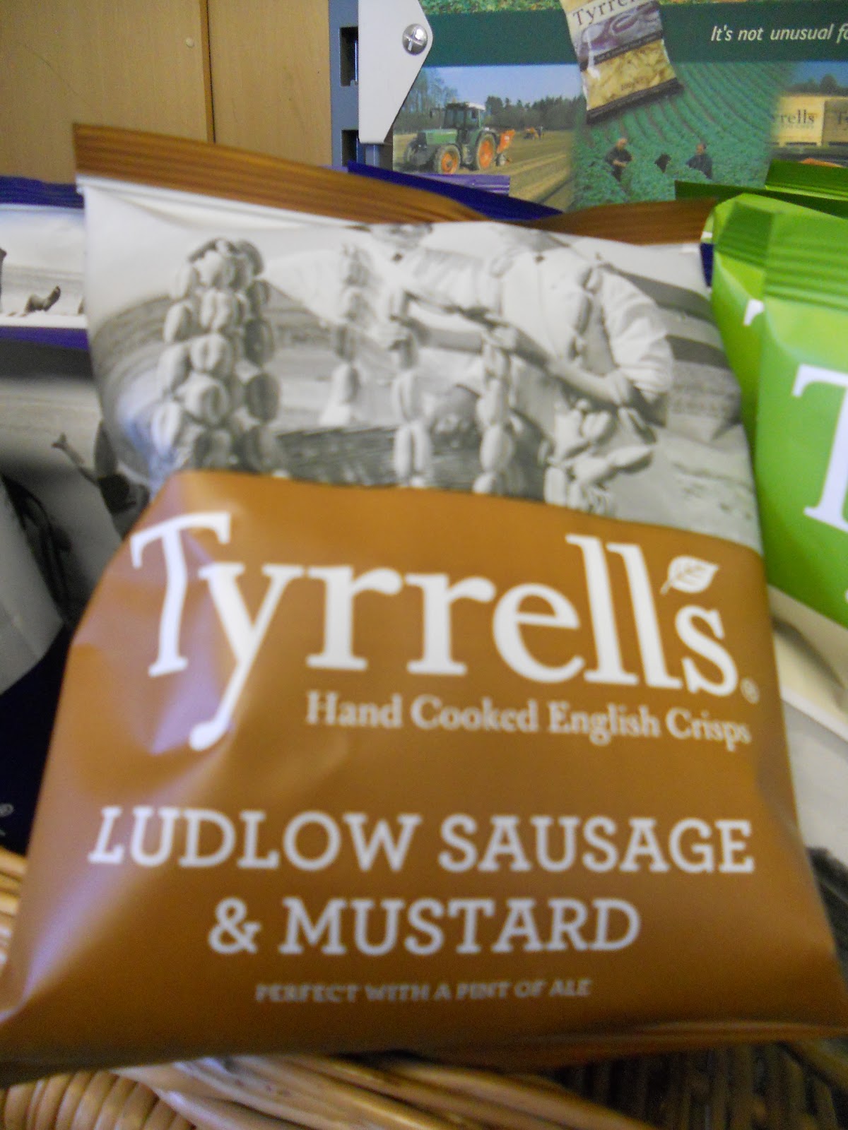 Australian cooking: Food in the UK 6: Tyrrell's English Crisps