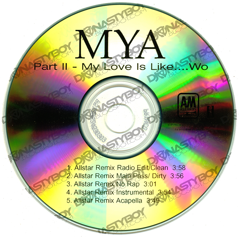 Promo, Import, Retail CD Singles & Albums: Mya - My Love Is Like...Wo ...
