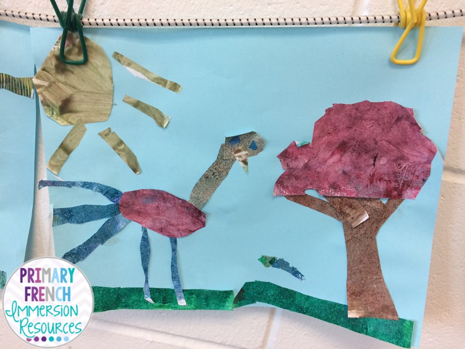 Eric Carle art - Primary French Immersion Resources