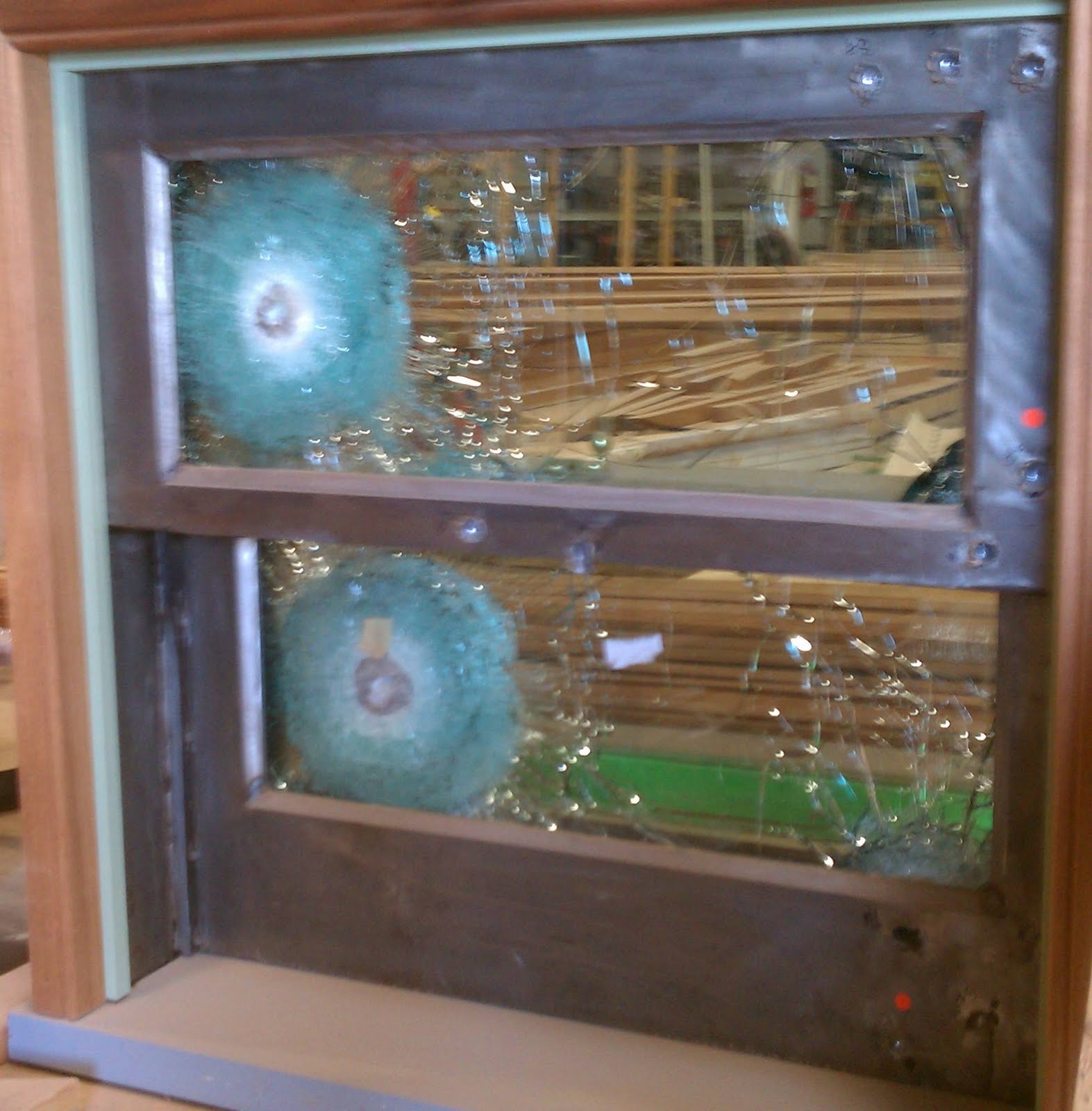 Historic Windows: Historic Ballistic Window Hits the Target