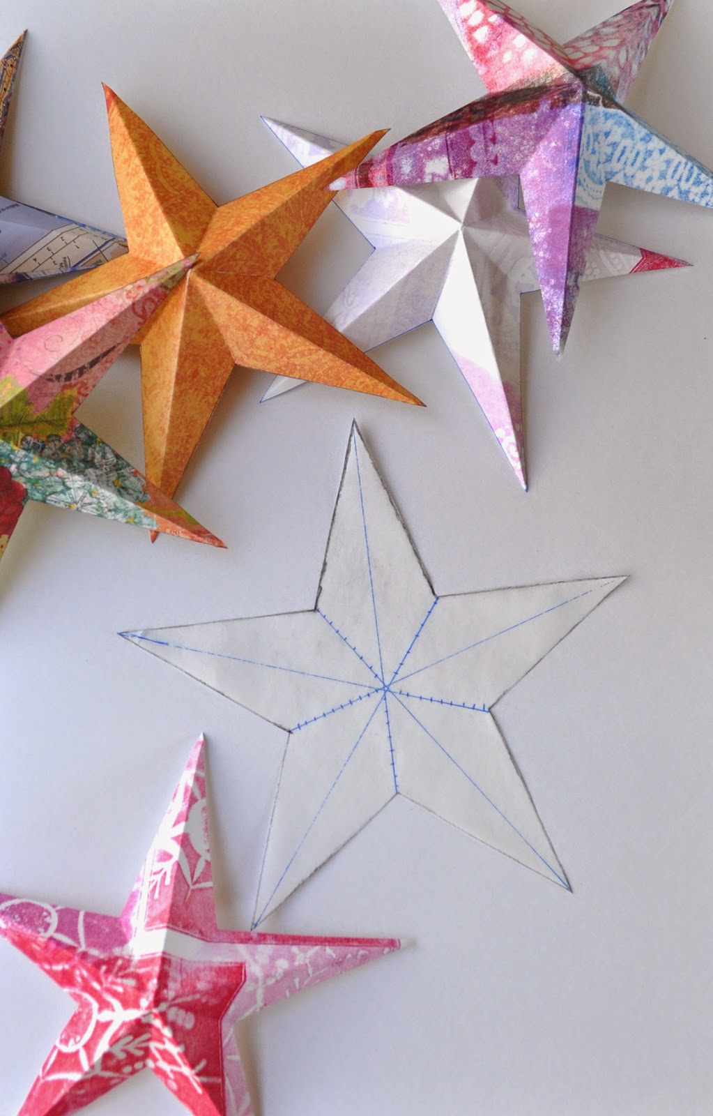Art with Kids: Three Dimensional Five Point Star