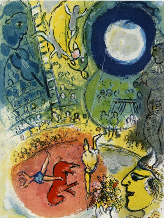 Marc Chagall | Cirque, Parigi 1967 | Tutt'Art@ | Masterpieces