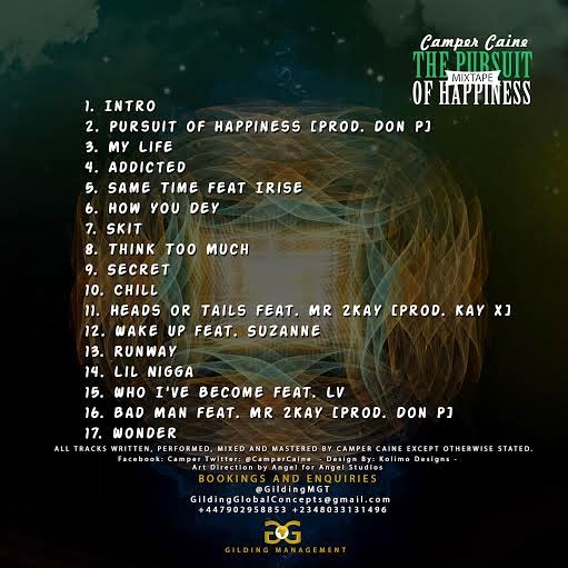 How You Dey + TPOH Track list