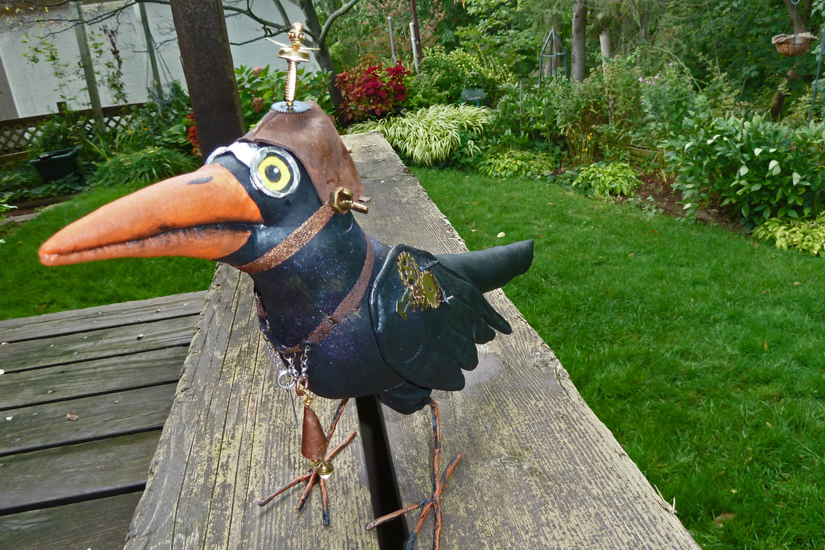 ARTYSTUFF: Here's the crow!