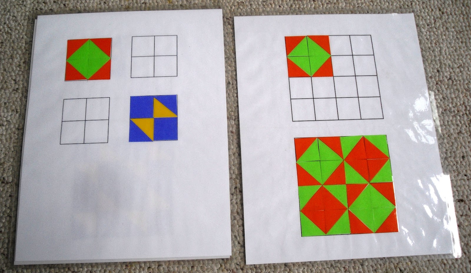 The Map is Not the Territory: Math By Design: Paper Patterns