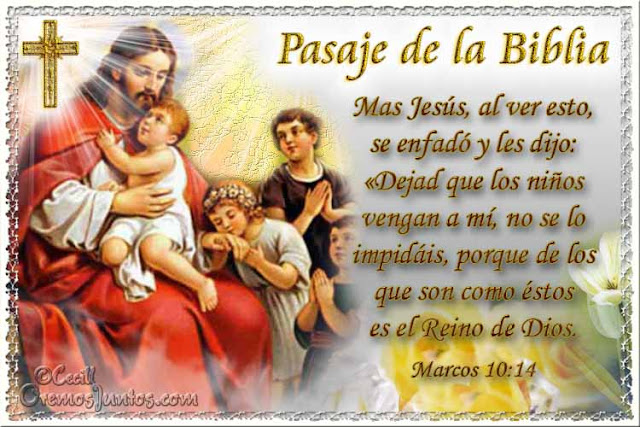 Vidas Santas: Santo Evangelio según san Marcos 10:14