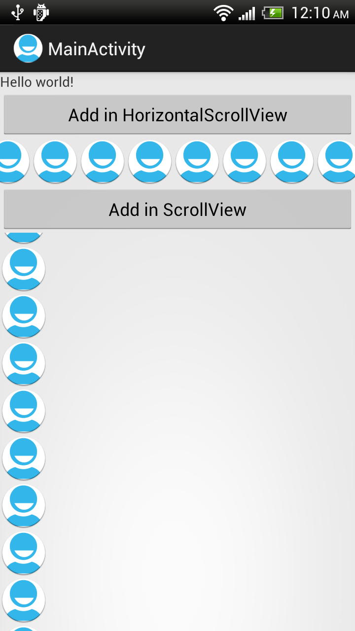 Android Coding: Insert ImageView dynamically using Java code Android Coding: Insert ImageView dynamically using Java code