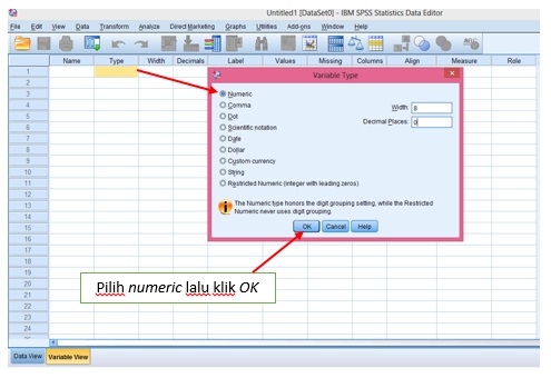 Ekonomi Manajemen dan Komputer: LANGKAH-LANGKAH CARA INPUT DATA KE DALAM SPSS