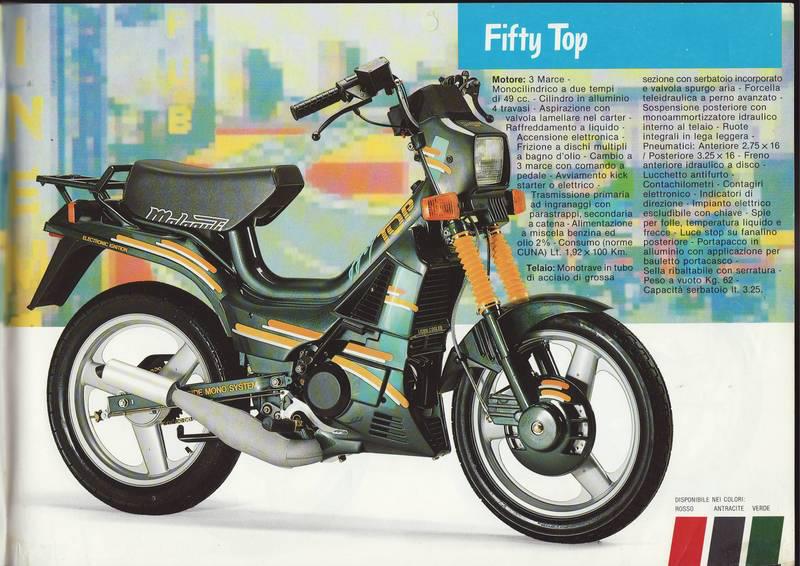 Malaguti Fifty: Pubblicita' Gamma Fifty [1989]