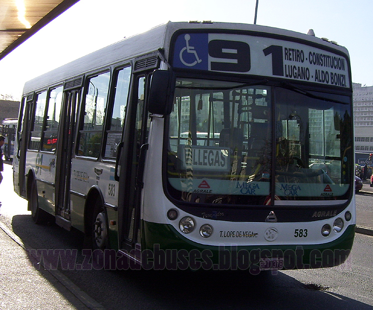 Colectibus - Zona de Buses: LINEA 91