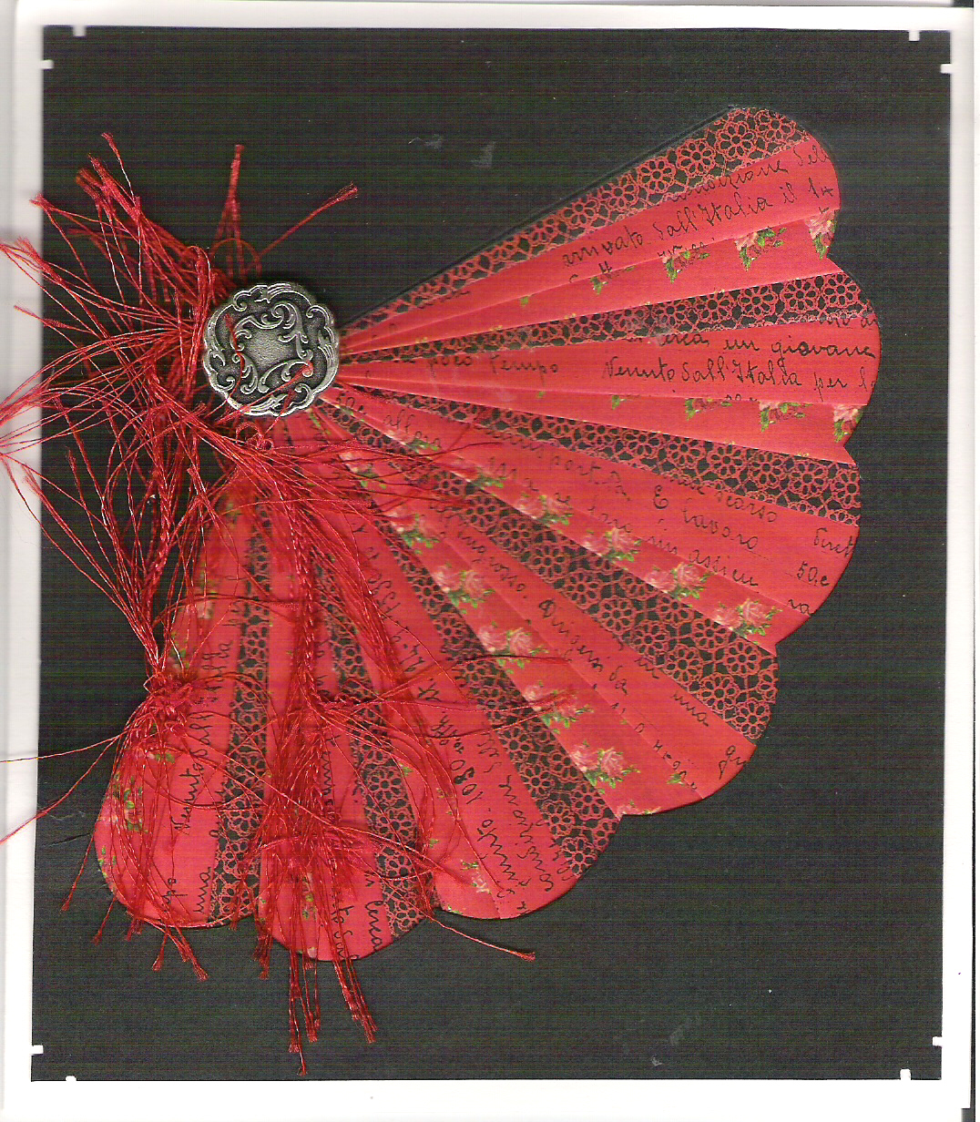 Cotton Creations: Iris Folding Fan