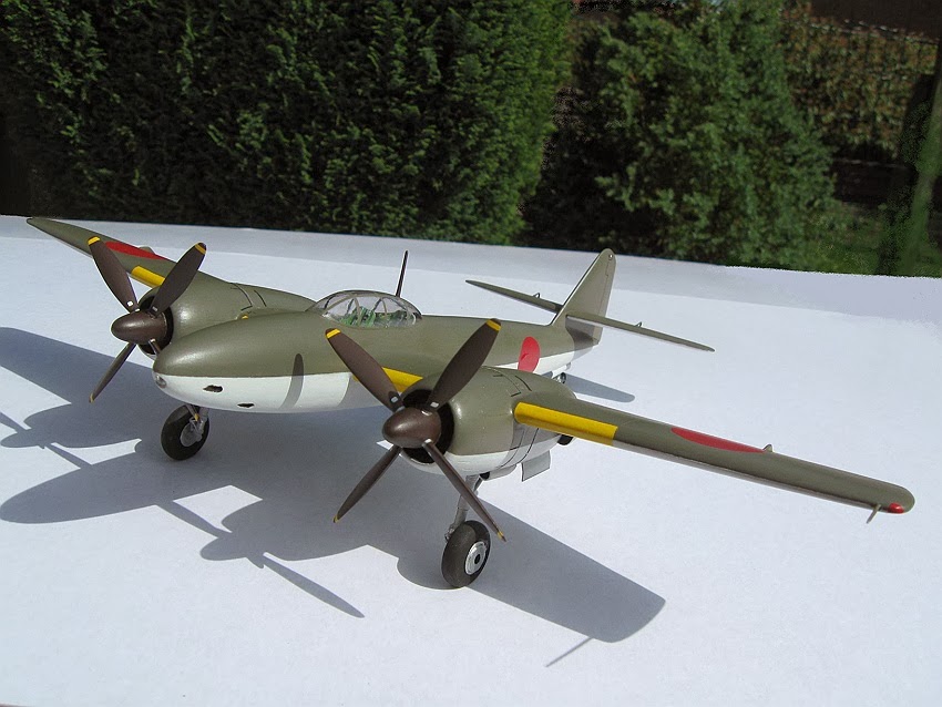 Aviation of Japan 日本の航空史: 1/48th scale Mitsubishi Ki-83 Scratchbuild by ...