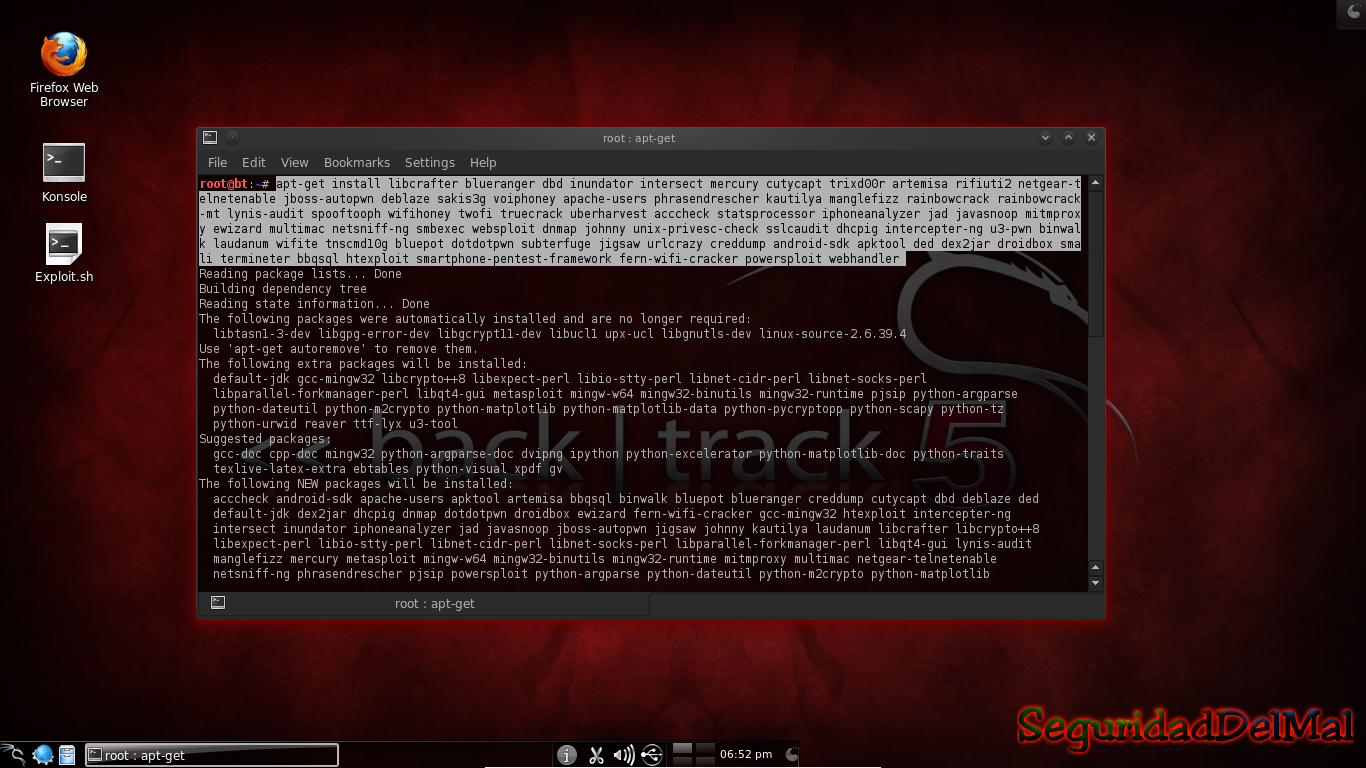 Tester´s: Actualizar BackTrack 5 R2 a BackTrack 5 R3