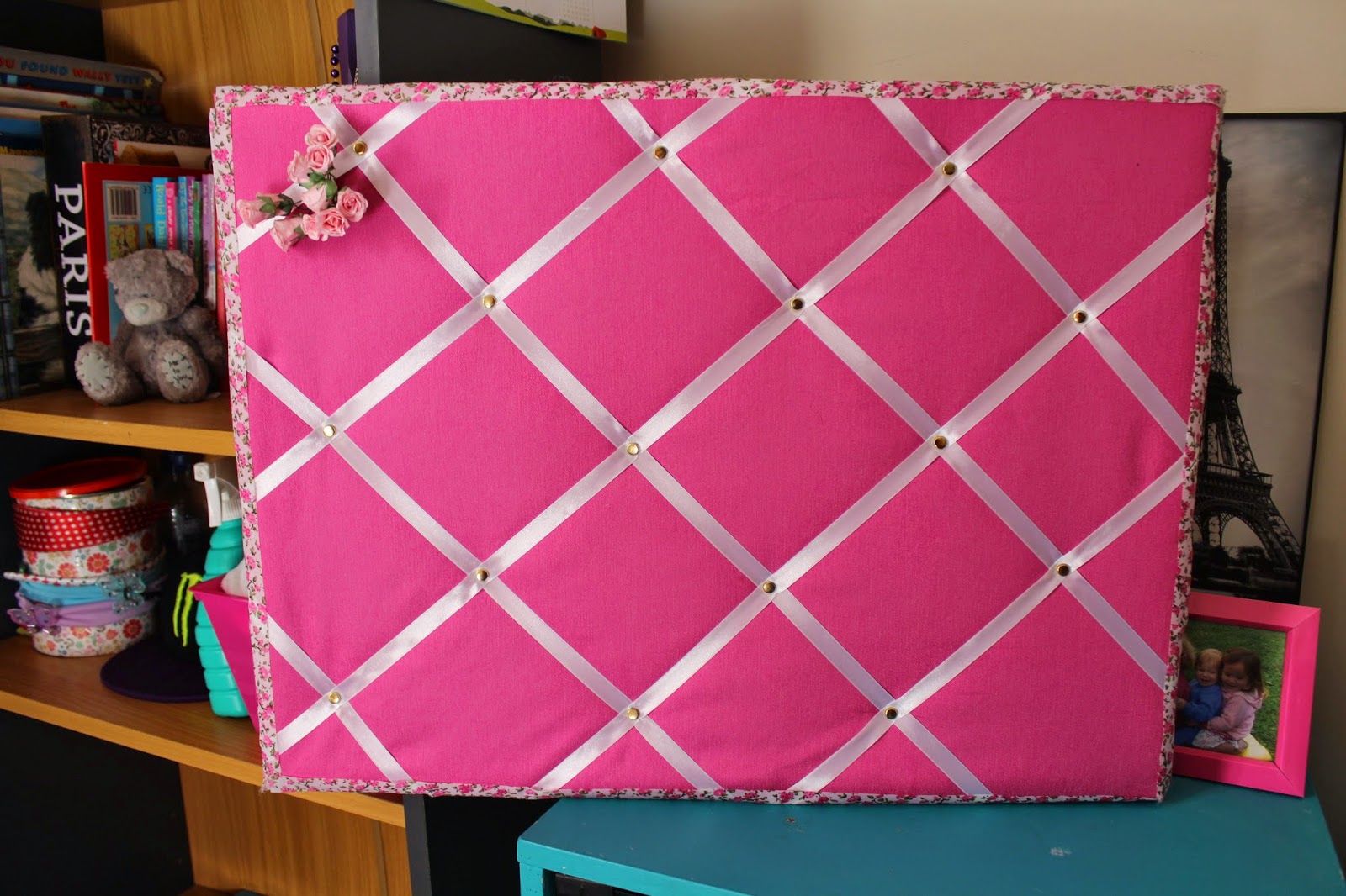 M is for Make Your Own Ribbon Memo Board - Teacher by trade, Mother by ...