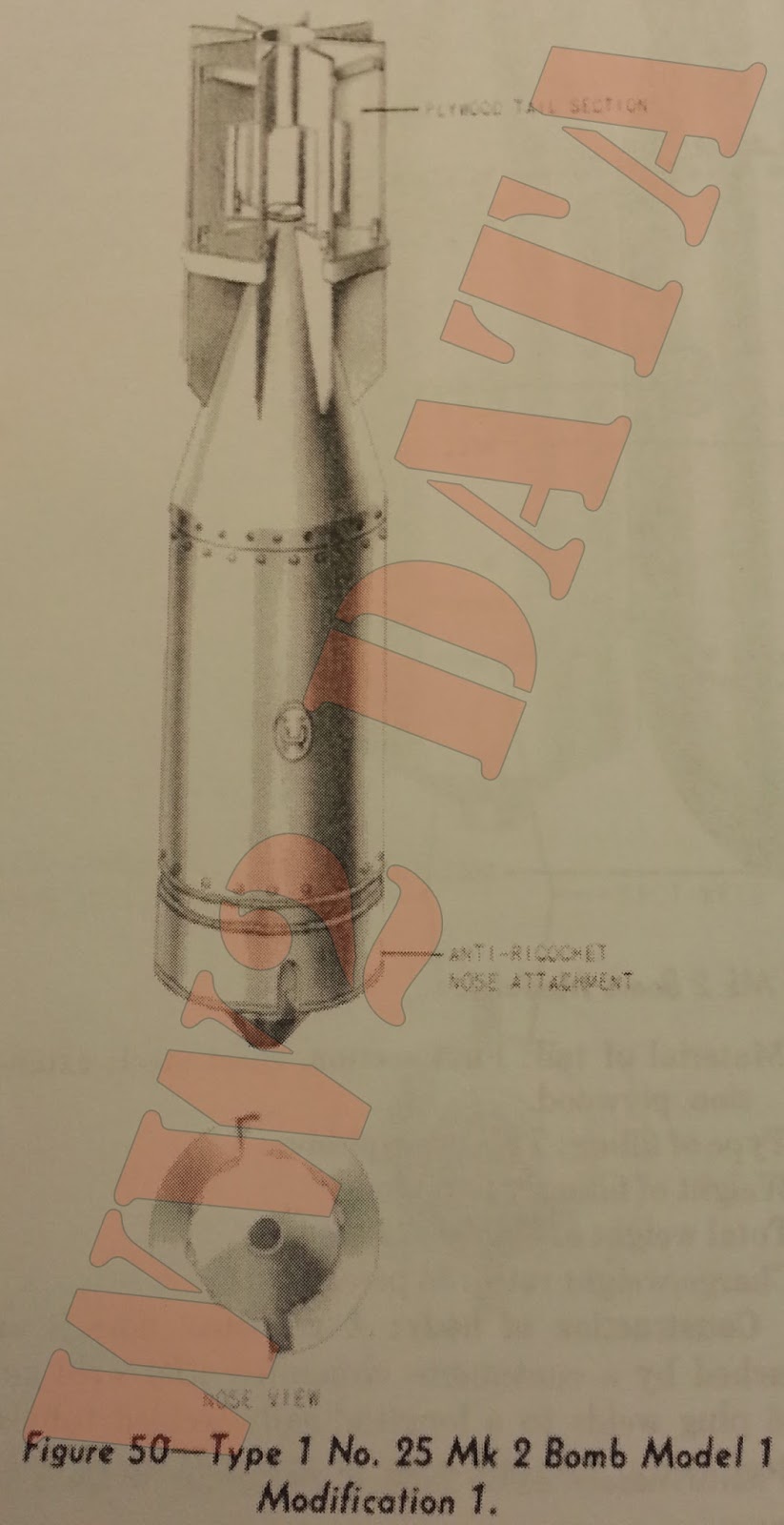 WW2 Equipment Data: Imperial Japanese Navy Explosives - Bombs (Part 3)