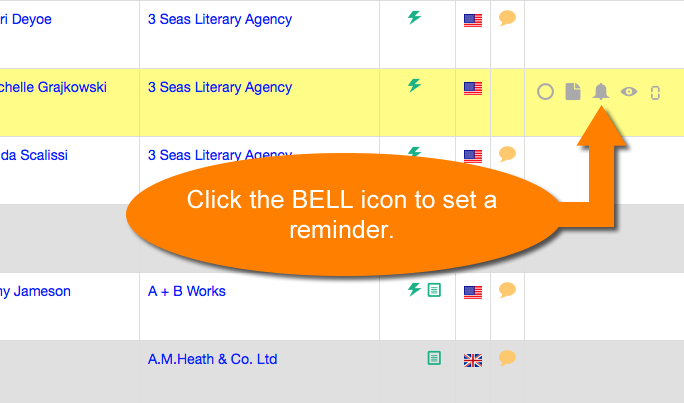 QueryTracker Blog: Feature Highlight: Notes and Reminders